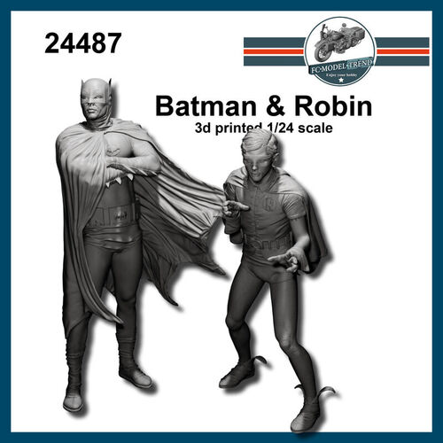 FC ModelTrend 24487 Batman & Robin (3D-Printed)