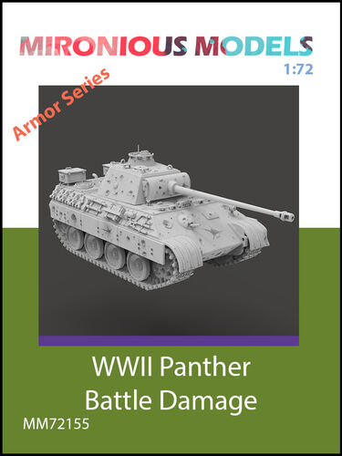 Mironious Models 72155 Panther - Battle Damage (3D-Printed)