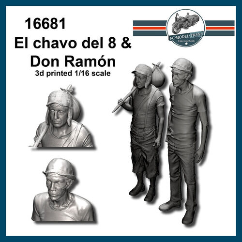 FC ModelTrend 16681 El Chavo & Don Ramin (3D-Printed)