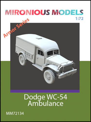 Mironious Models 72134 Dodge WC-54 Ambulance