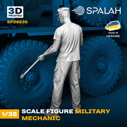 Spalah 28235 Military Mechanic (1 Figure / 3D-Printed)