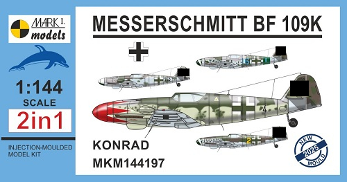 Mark I Models 144197  Messerschmitt Bf-109 K-4 Konrad (2in1 Kit)