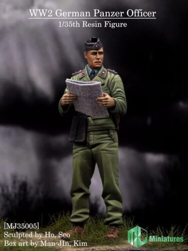 MJ Miniatures MJ35005 German WW2 Panzer Officer