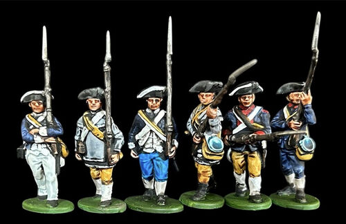 Hat 2003 American War of Independece - American Infantry Set 1 (40 Figures)