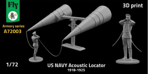 FLY A72003 US Navy Acoustic Locator 1918-1925 (3D-Printed)