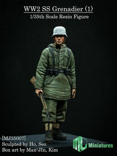 MJ Miniatures MJ35007 German WW2 Waffen SS Grenadier No.1