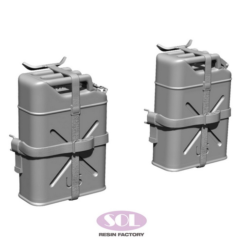 SOLMODEL MM788 US Jerrycan & Water Can for M113 (3D-Printed)