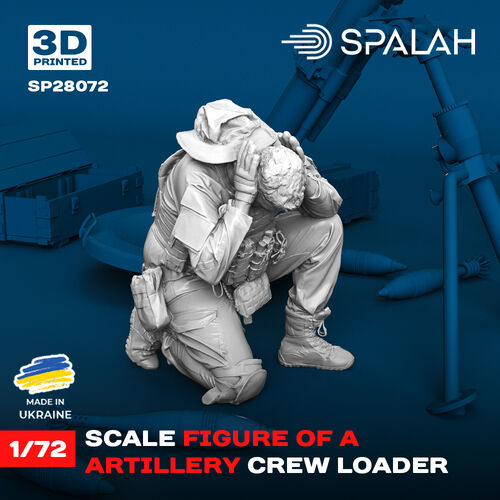 Spalah 28072 Artillery Crew Loader (1 Figure / 3D-Printed)