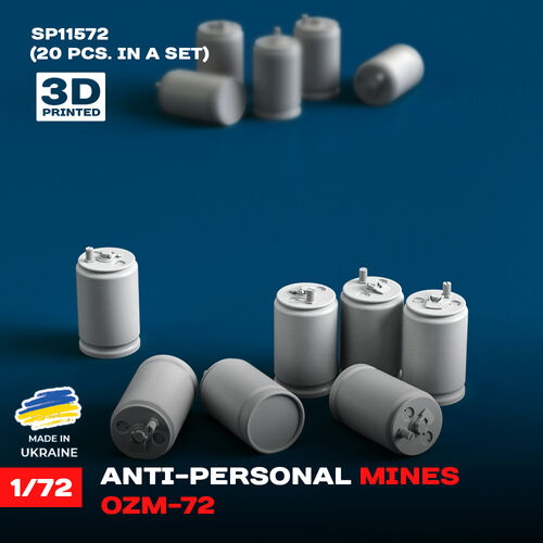 Spalah 11572 Anti-Personnel Mines OZM-72 (20 pcs / 3D-Printed)