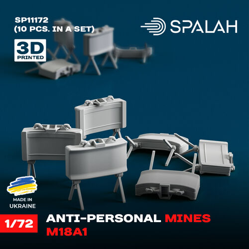 Spalah 11172 Anti-Personnel Mines М18А1 (10 pcs / 3D-Printed)