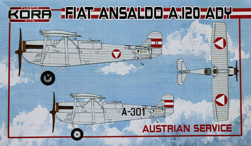 NEW! Kora Models KPK72219 Ansaldo A.120 ADY - Austrian Service