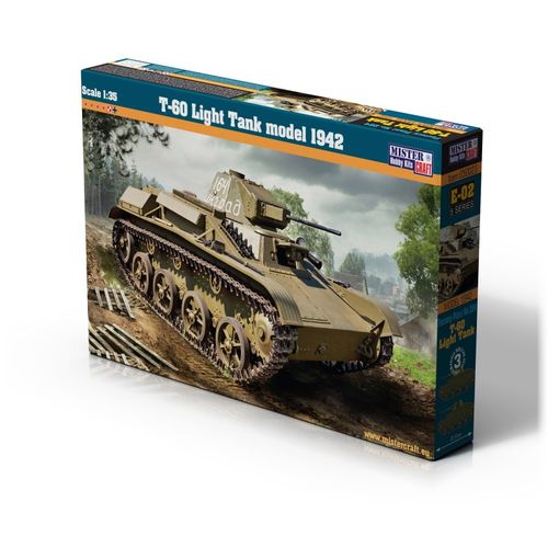 MisterCraft E02 T-60 Light Tank Model 1942