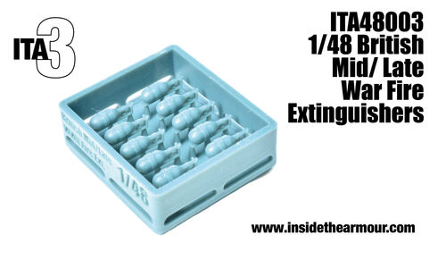 Inside the Armour ITA348003 British Mid / Late War Fire Extinguishers (10 pcs / 3D-Printed)