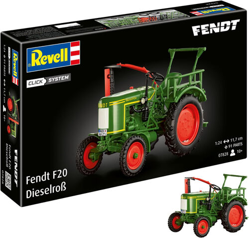 Revell 07828 Fendt F20 Dieselross Easy-Click System