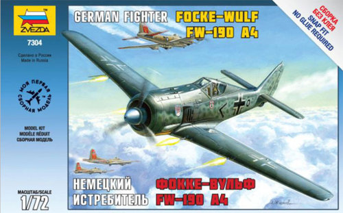 Zvezda 7304 Focke Wulf Fw 190A-4