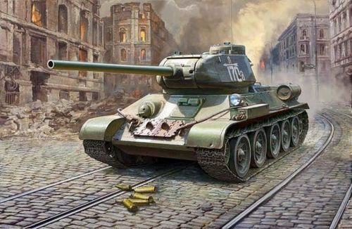 Zvezda 3687 Soviet Medium Tank T-34/85