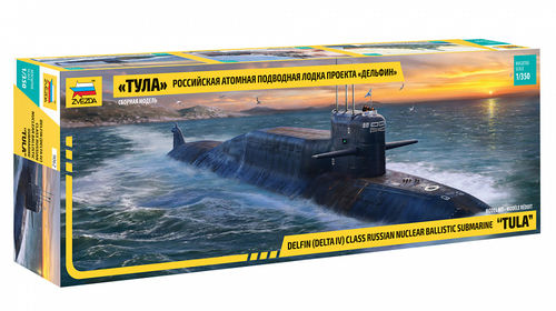 Zvezda 9062 Delfin (Delta IV) Class Russian Nuclear Ballistic Submarine "TULA"