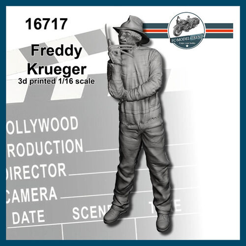 NEW! FC ModelTrend 16717 Freddy Krueger Bust (3D-Printed)