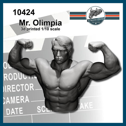NEW! FC ModelTrend 10424 Mr. Olimpia Bust (3D-Printed)
