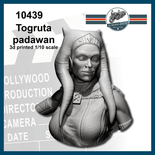 FC ModelTrend 10439 Togruta Padawan Bust (3D-Printed)