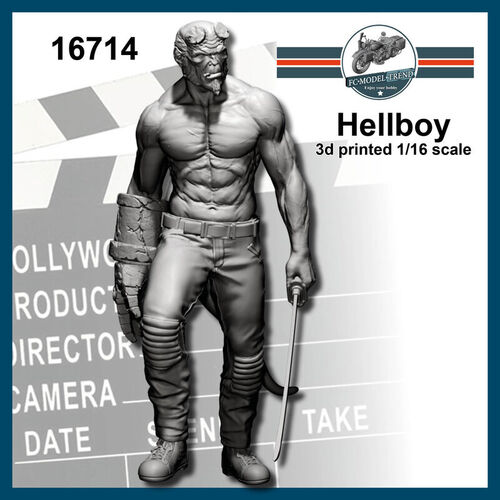 NEW! FC ModelTrend 16714 Hellboy (3D-Printed)