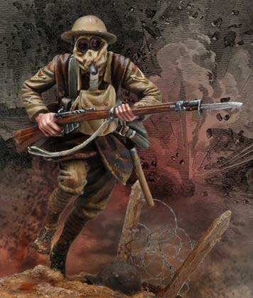 NEW! Andrea Miniatures S3F13 English WWI Infantryman