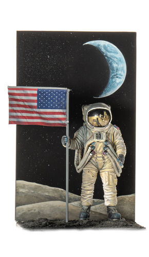 NEW! Andrea Miniatures SGF90 First Man on The Moon