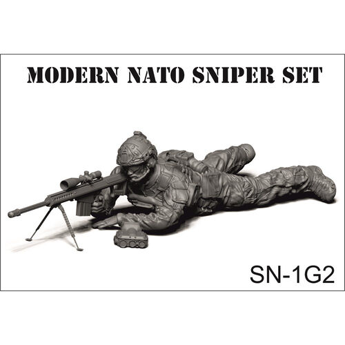 GG Simulations models SN1G2 Modern NATO Sniper Set (1 Figure)
