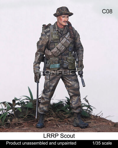 Conflict Miniatures C08 LRRP Scout - Vietnam War (1 Figure)