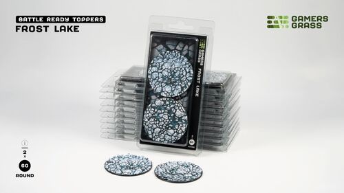 GamersGrass GGT-FLR60 Frost Lake - Round 60 mm (2 pcs)