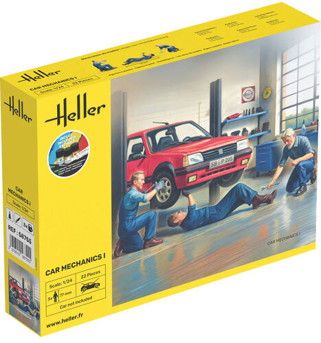 NEW! Heller 58755 Car Mechanics I Starter Kit