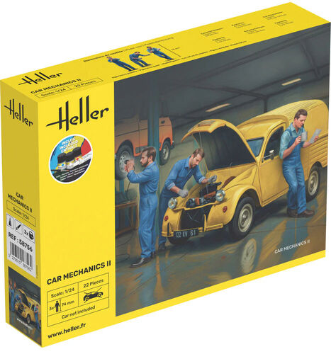 NEW! Heller 58756 Car Mechanics II Starter Kit