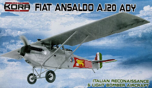 NEW! Kora Models KPK72214 Ansaldo A.120 Ady - Italian Recce / Light Bomber