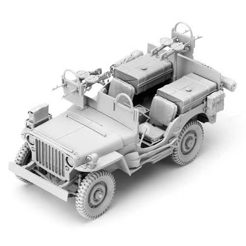 SOLMODEL MM349 British WWII Commando Jeep