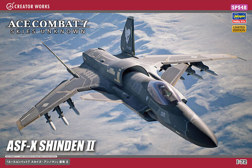 Hasegawa SP548 ASF-X Shinden II - Ace Combat 7 Skies Unknown