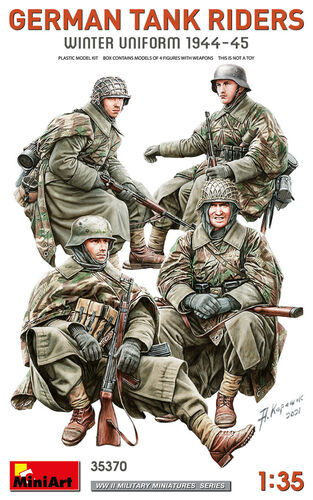 MiniArt 35370 German Tank Riders - Winter Uniform 1944-45