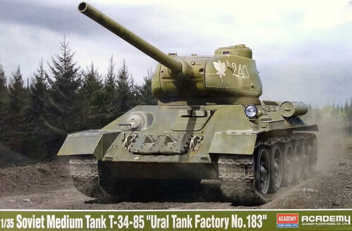 Academy 13554 Soviet Medium Tank T-34-85 'Ural Tank Factory No. 183'