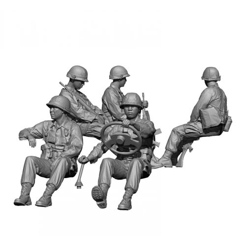 H3MODELS 16046 ROK Army K311 Crew Set (5 Figures)