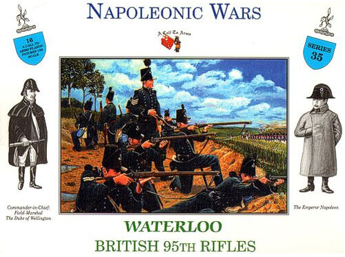 A Call To Arms 3235 British 95th Rifles (Waterloo 1815)