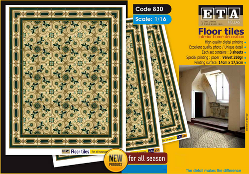 ETA DIORAMA ACCESSORIES 830 Floor Tiles