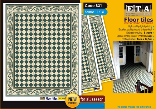 ETA DIORAMA ACCESSORIES 831 Floor Tiles