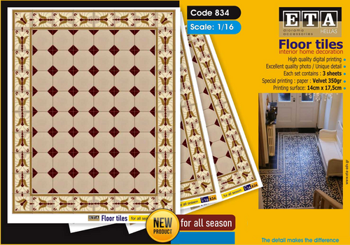 ETA DIORAMA ACCESSORIES 834 Floor Tiles