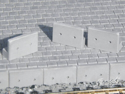 Juweela 28402 Platform Edge Austrian Railway - Straight (40 pcs)