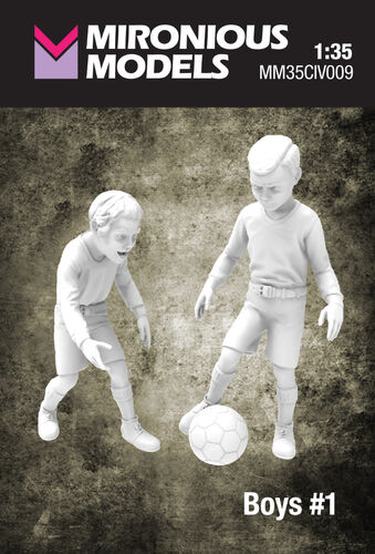 Mironious Models 35CIV009 Boys No.1 (2 Figures / 3D-Printed)