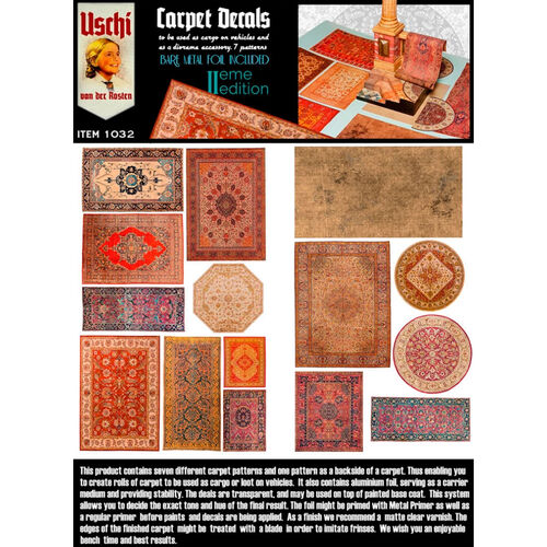 USCHI VAN DER ROSTEN 1032 Carpet Decals V2.0