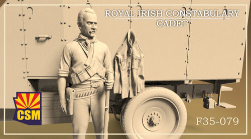 Copper State Models F35-079 Royal Irish Constabulary Cadet (3D-Printed)