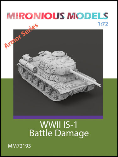 Mironious Models 72193 IS-1 - Battle Damage (3D-Printed)
