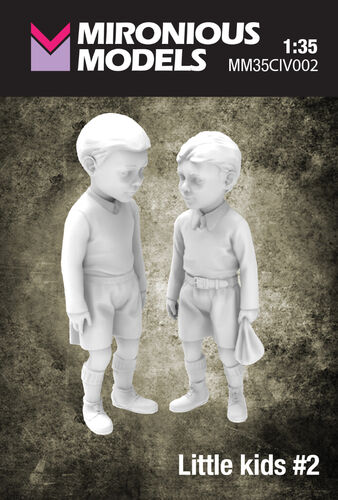 Mironious Models 35CIV002 Little Kids No.2 (2 Figures / 3D-Printed)