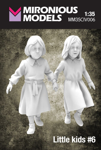 Mironious Models 35CIV006 Little Kids No.6 (2 Figures / 3D-Printed)