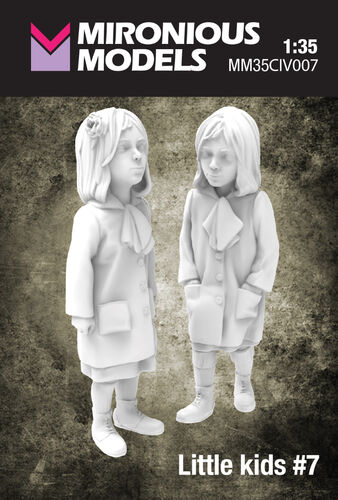 Mironious Models 35CIV007 Little Kids No.7 (2 Figures / 3D-Printed)